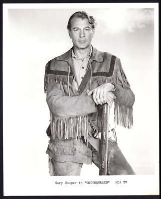 UNCONQUERED Original Movie Press Photo Gary Cooper Epic Adventure 50s ...
