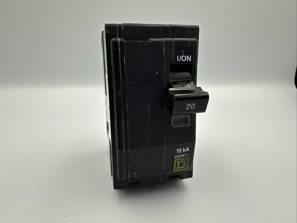 Square D QO220CP 20 Amp 2-Pole Circuit Breaker (Read Description ...