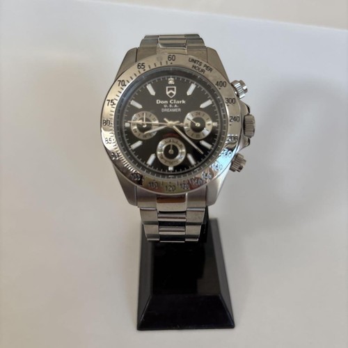 Don Clark Chronograph Dial Steel | eBay