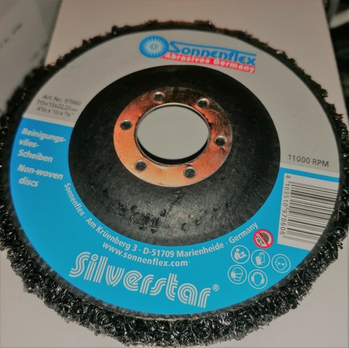 10 x 115 x 22mm Clean and strip discs removal of paint with ease metal ...