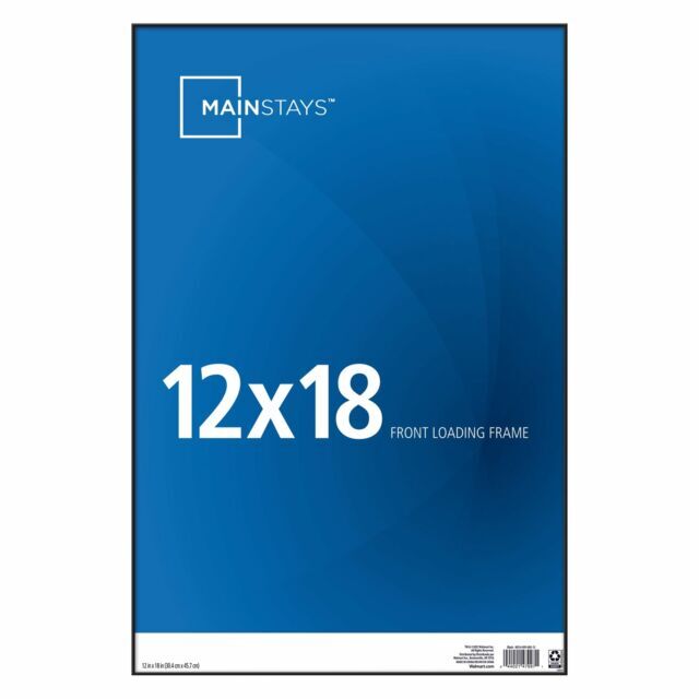 Mainstays 47997 12 x 18 inch Photo Frame - Black for sale online | eBay