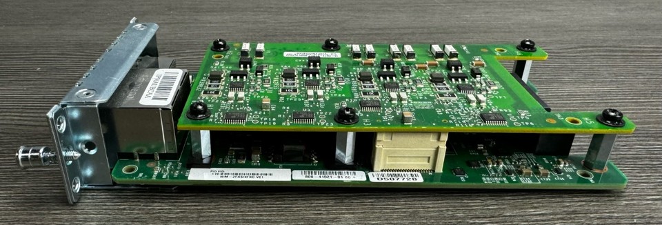 Cisco NIM-2FXS/4FXO 2-Port FXS 4-Port Network Interface Module Same Day ...