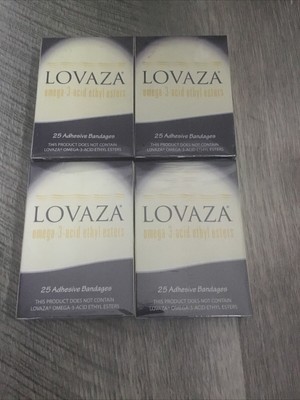 ( 4 ) New in Package Lovaza adhesive bandages - D1 | eBay