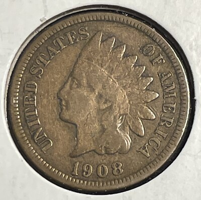 1908 S Indian Head Cent - semi-KEY Date - Very nice coin - P1-15 | eBay