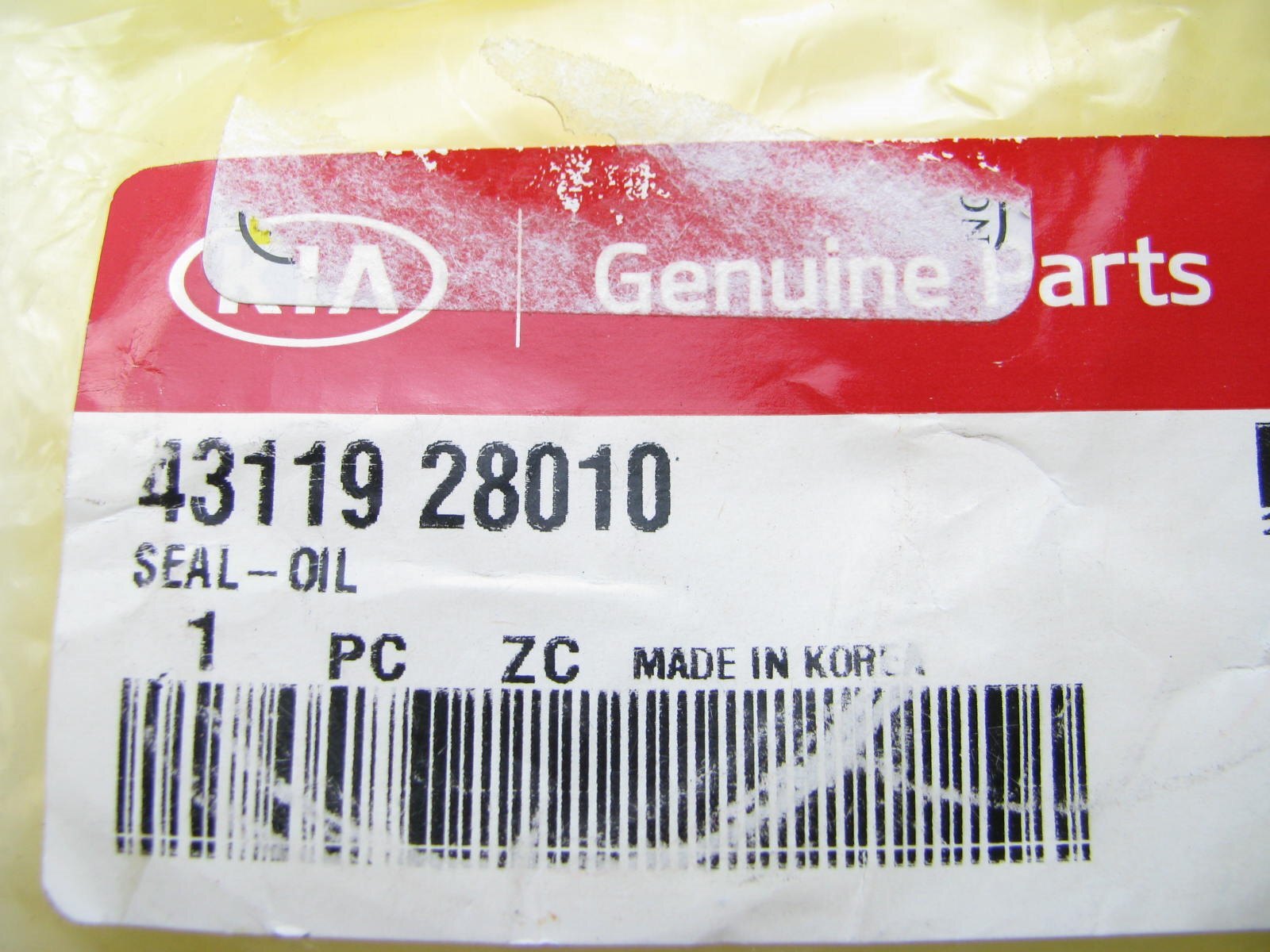 Kia OEM 4311928010 Manual Trans Output Shaft Seal for sale online | eBay