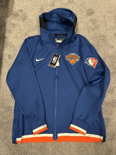 Nike New York Knicks NBA 75th Team Issue Showtime Pregame Warmup Jacket ...