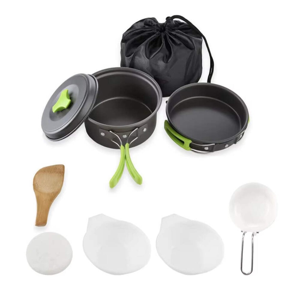 Camping Cookware Set Backpacker'S Cooking Set: Portable, Durable ...