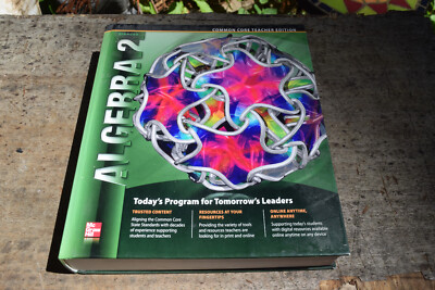 Glencoe Algebra 2, Common Core Teacher Edition - Hardcover excellent | eBay