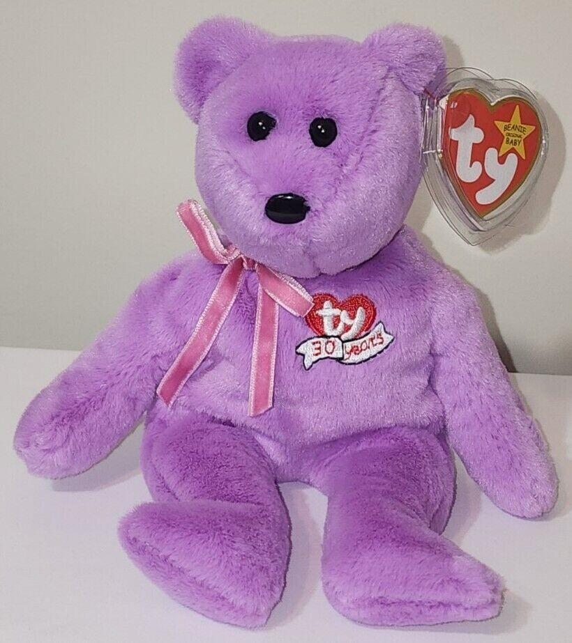 Ty Beanie Baby - CELEBRATE II the Bear 30th Anniversary Limited Edition ...