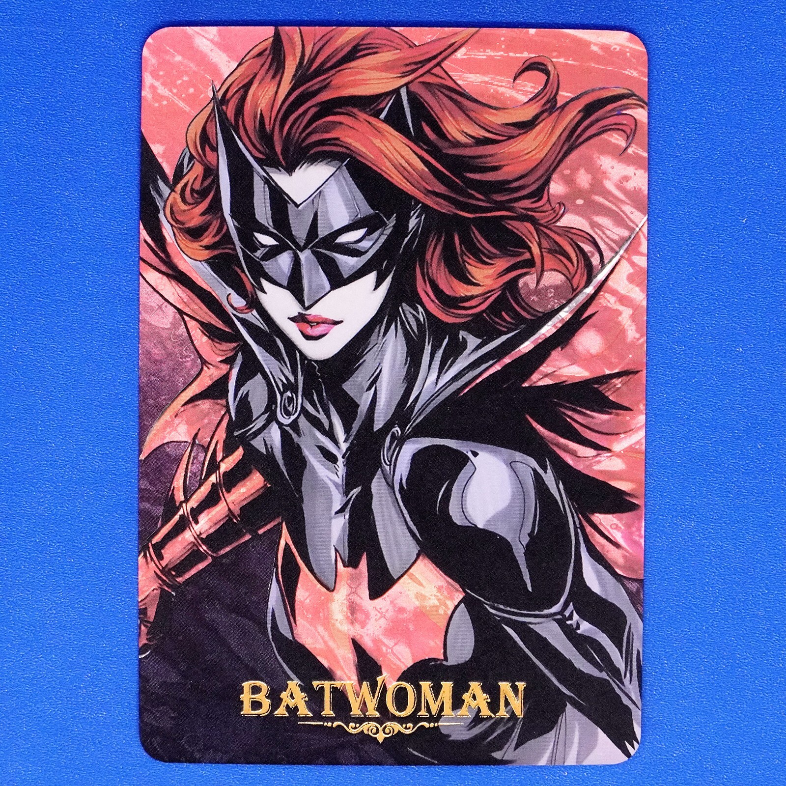 Batwoman Batman Laser Engraved Holographic Foil Character Art Trading ...