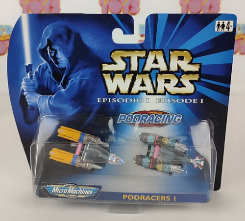 Star Wars Podracers I Podracing Micro Machines 1999 Hasbro Blister ...