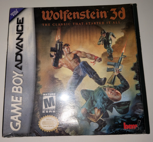 Wolfenstein 3d Game Boy Advance NTSC USA SIGILLATO NUOVO MAI APERTO | eBay