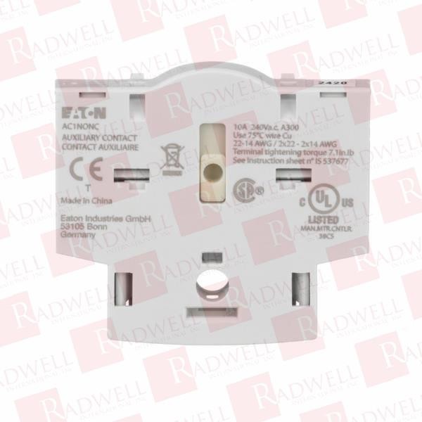 EATON CORPORATION AC1NONC / AC1NONC (USED) | eBay