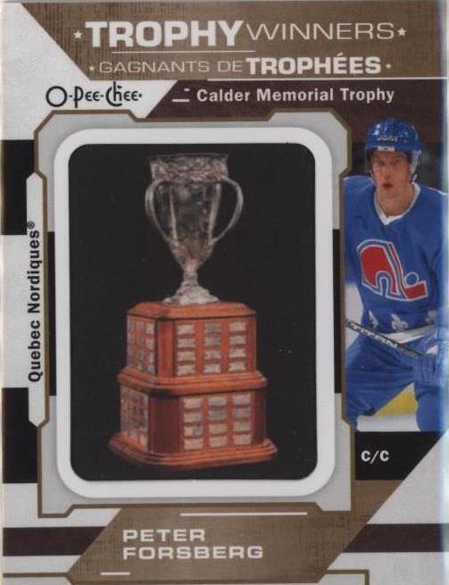 2023-24 O-Pee-Chee - Trophy Winners Manufactured Patches Calder ...