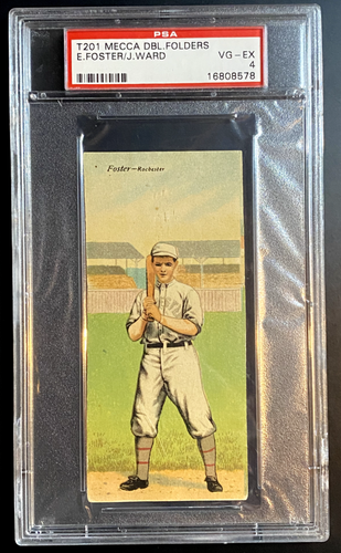 1911 T201 Mecca Double Folders Foster / Ward PSA 4 VG-EX | eBay