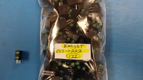 (4 PCS) 553-0222 DIALIGHT LED Bi-Level Uni-Color Green 565nm 4-Pin | eBay