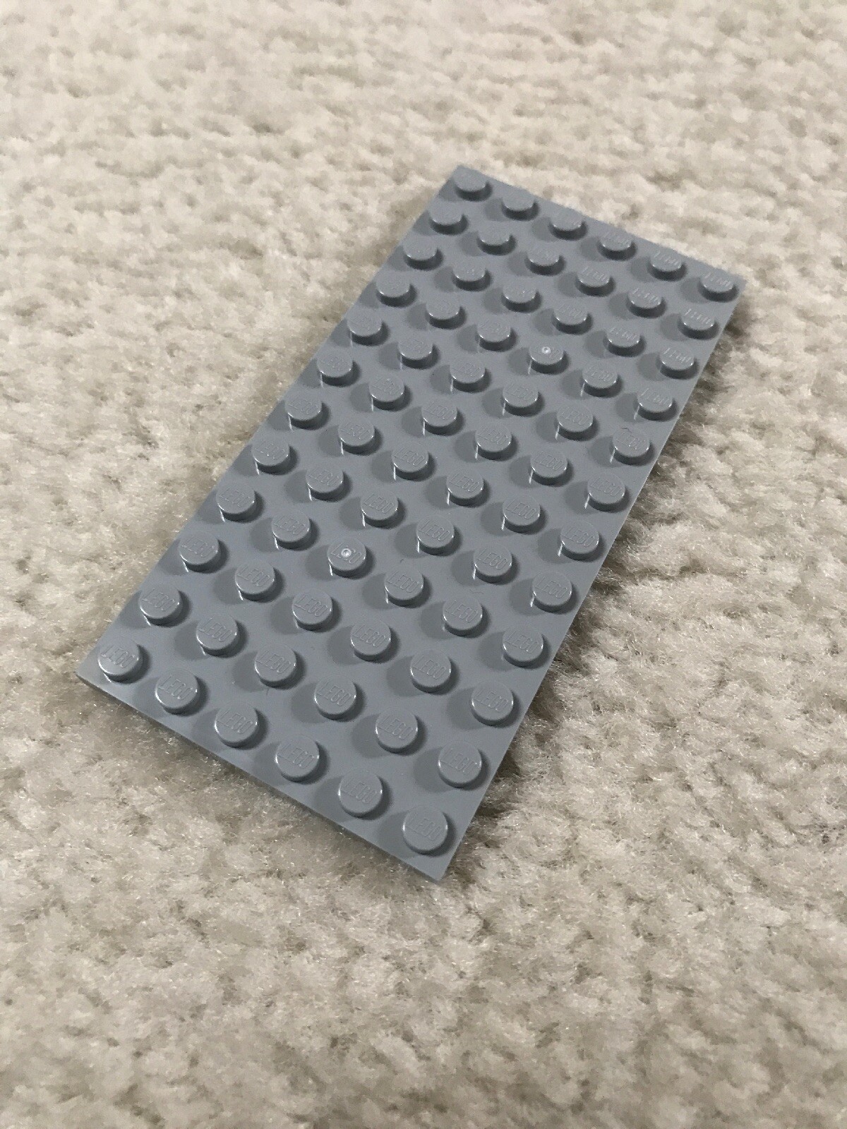 LEGO Bricks Plate 6x12 “Studs” Light Gray Original - New 42884006280| eBay