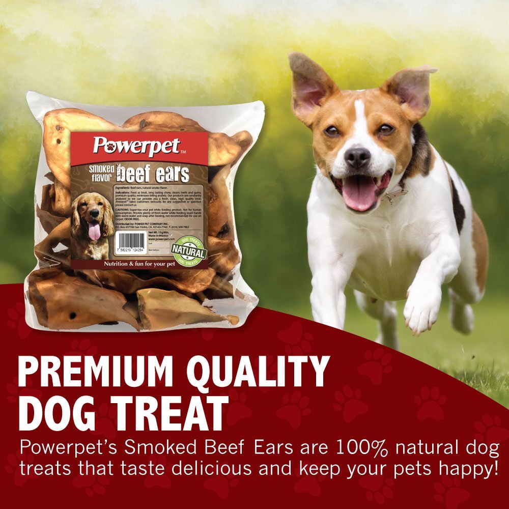 All Natural Beef Cow Ears DOG Treats in bulk SMOKED Flavor | eBay