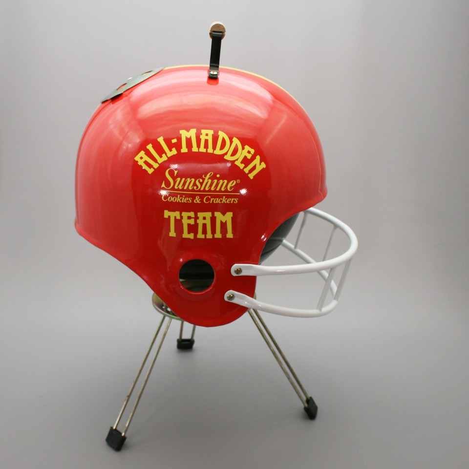ALL-MADDEN TEAM Football Helmet BBQ Grill Sunshine Cookies Crackers ...