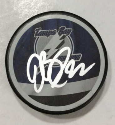 DAN BOYLE SIGNED TAMPA BAY LIGHTNING HOCKEY PUCK W/ CASE COA | eBay