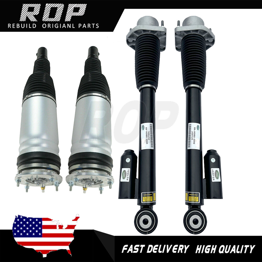 4Pcs Front Rear Air Suspension Shock Struts VDS For Range Rover Sport ...
