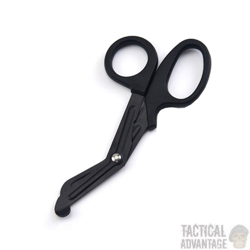Tactical Combat Paramedic Shears Bandage Scissors & MOLLE Pouch Holder ...