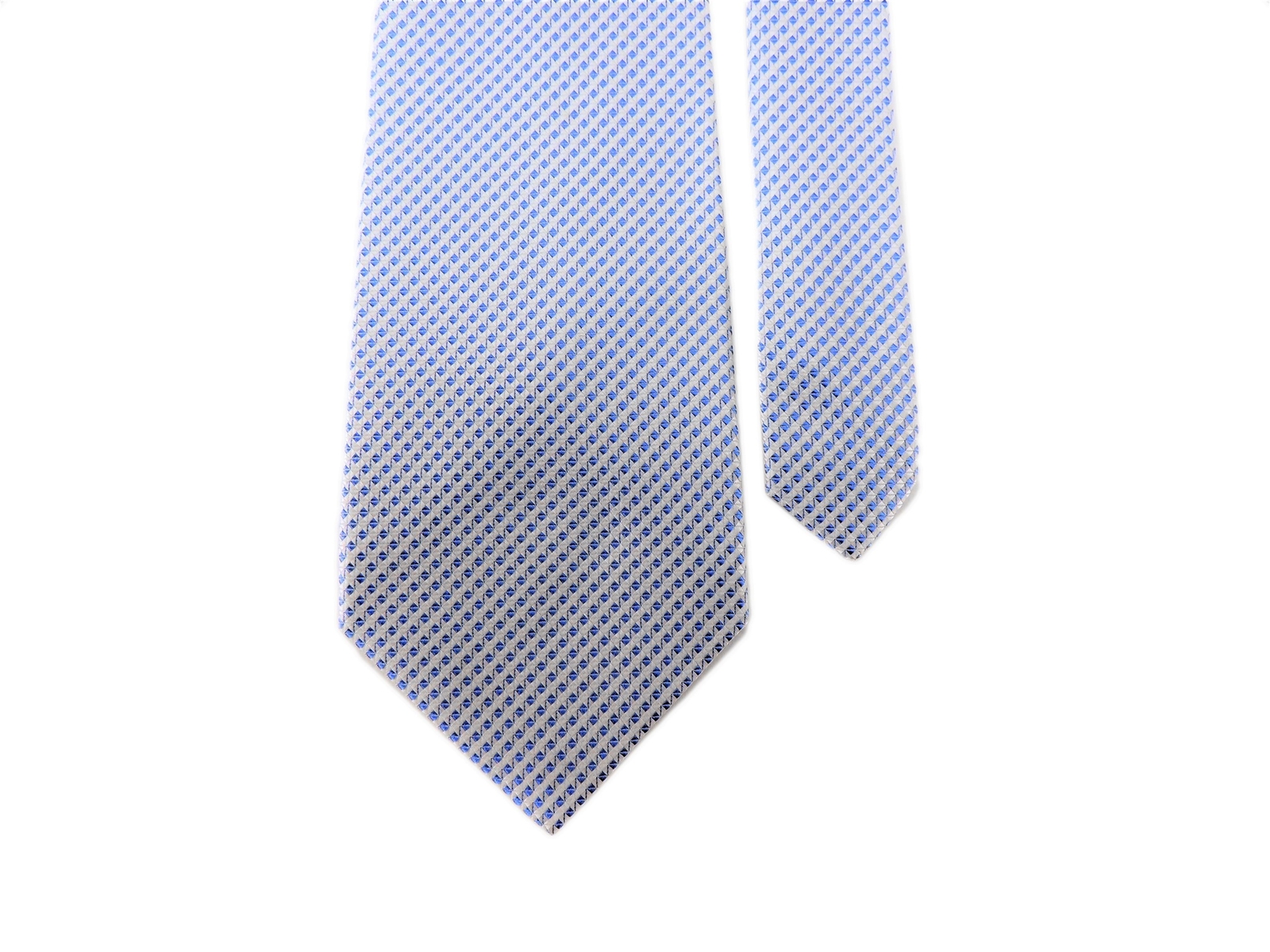 LUMO Men's Silk-Feel Microfiber Plaid Neck Tie Blue 3 7/8" x 60" | eBay