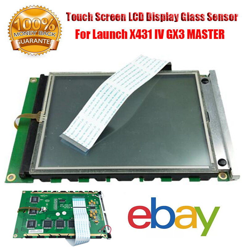Touch Screen LCD Display Glass Sensor Assembly For Launch X431 IV GX3 ...