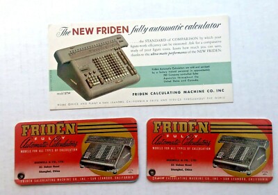 Cash Register, Adding Machines - Friden Calculator