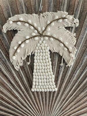 NEW Balinese Hand Crafted Shell Palm Tree Wall Art - STUNNING!! Bali ...