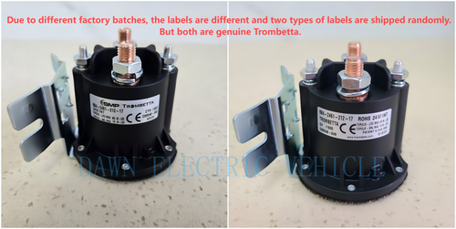 Genuine TROMBETTA 684-2461-212-17 24V DC Pump Contactor Relay Forklift ...