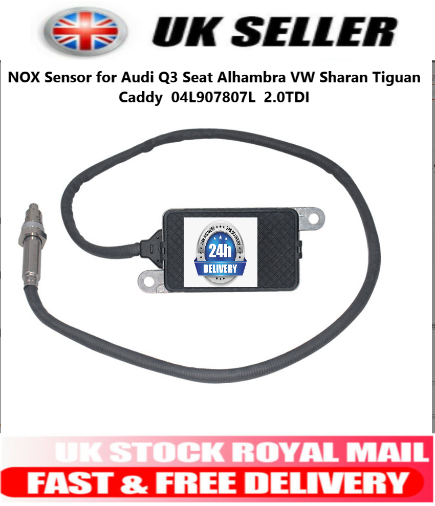 NOX Sensor for Audi Q3 Seat Alhambra VW Sharan Tiguan Caddy 04L907807L ...