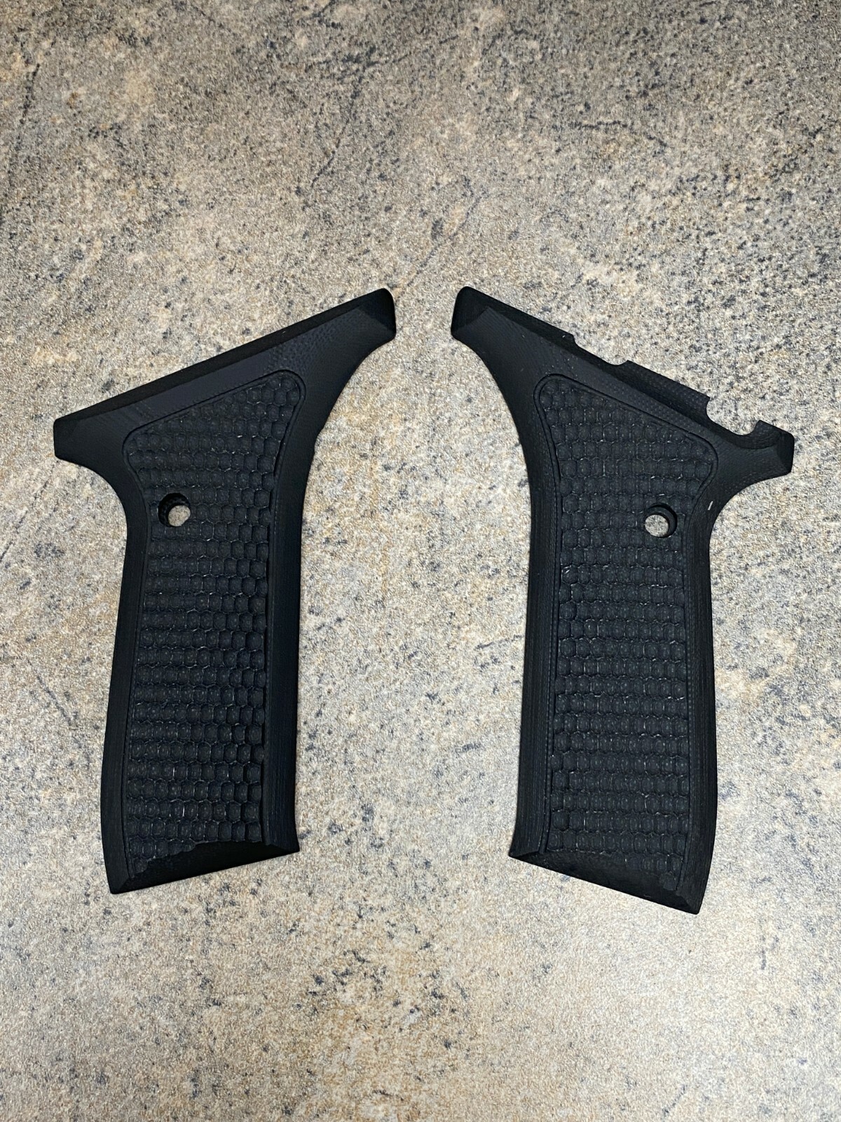 Hogue Browning Buckmark URX Piranha Grip G-10 - Solid Black 72129 for ...