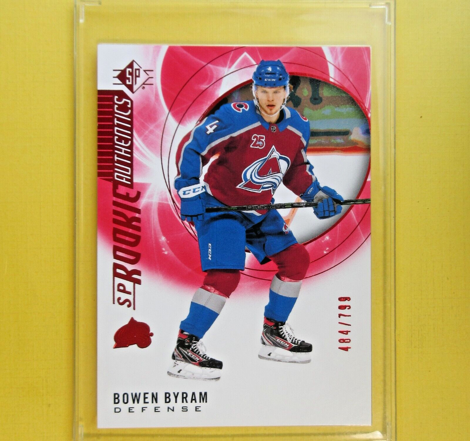 Bowen Byram 2020 SP #140 Red /799 Price Guide - Sports Card Investor