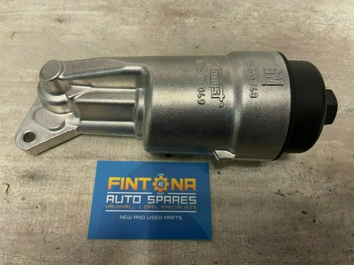 Original OE Vauxhall Corsa Astra Meriva Petrol Oil Filter Housing ...