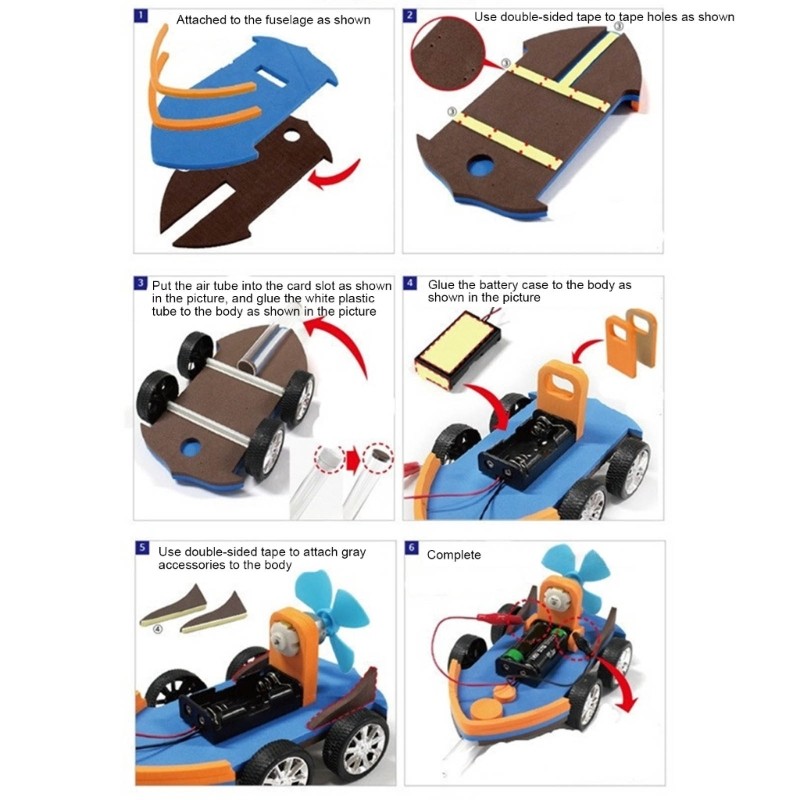 DIY Speedboat Making Science Invention for Kids Primary and Secondary ...