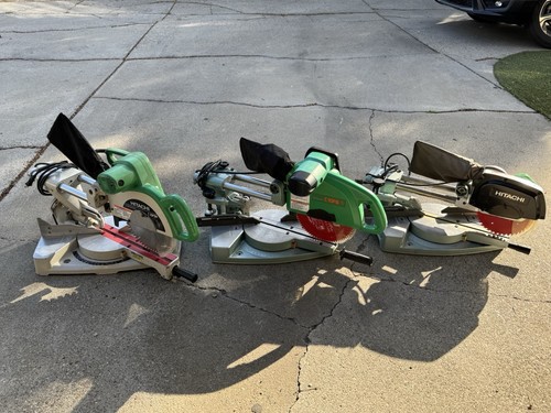 Hitachi Miter Saws C10FSH C10FS C8FB2 | eBay