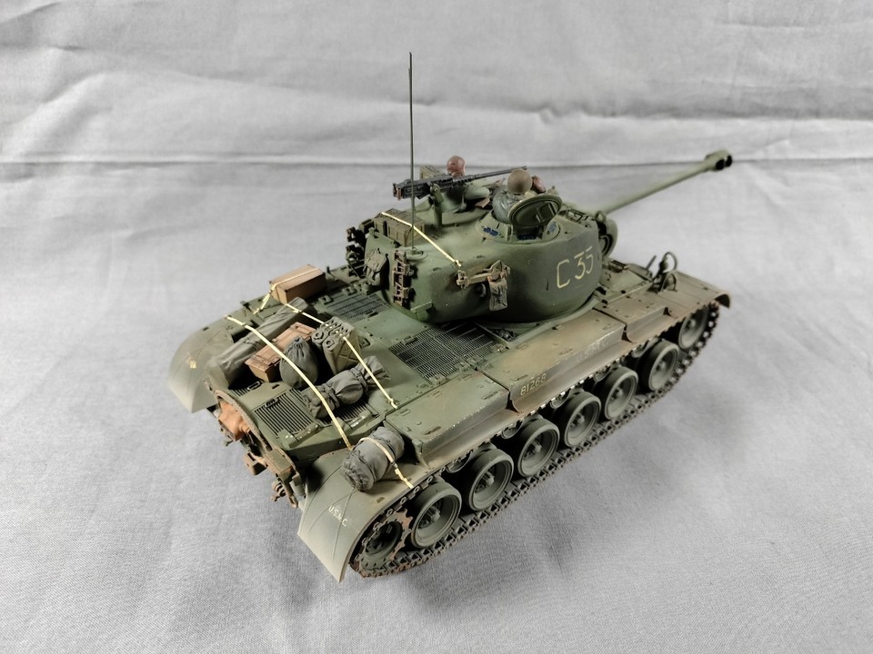 Built 1/35 USMC M26 Pershing Korea era | eBay