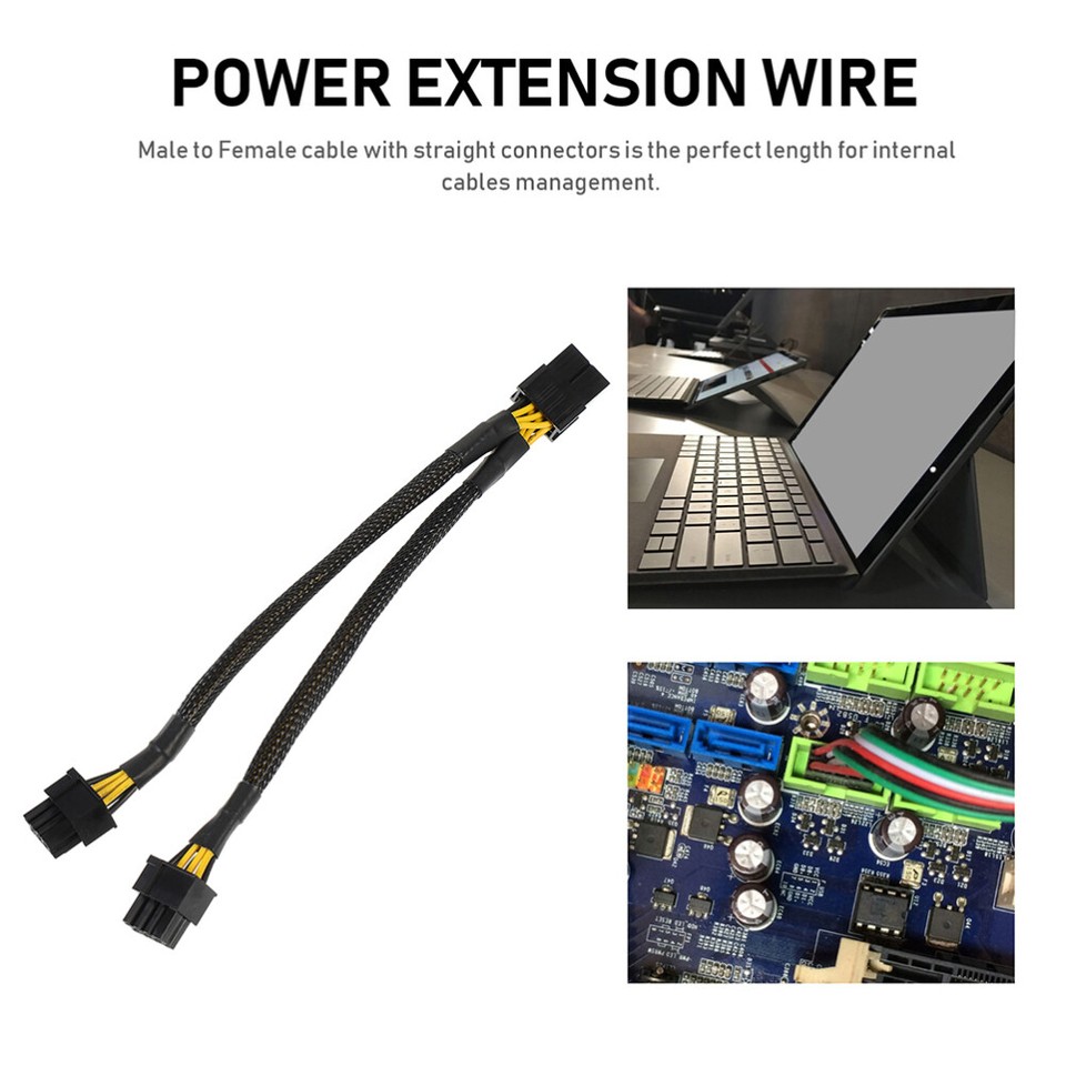 Express Power Cable Graphics Cards Cord Extension Power Cord GPU ...