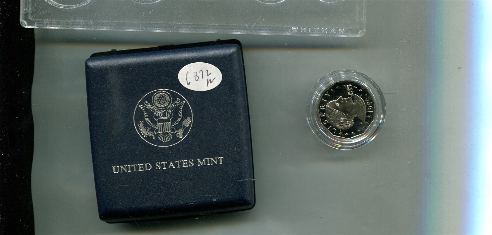 1999 P SUSAN B ANTHONY DOLLAR CHOICE PROOF ORIGINAL HOLDER | eBay