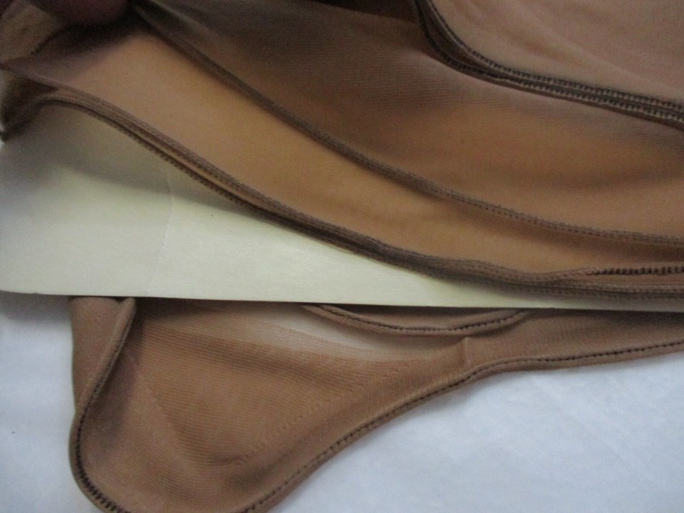 1PR VINTAGE PENNY'S DARK SEAMED FULL FASH FLAT KNIT NYLON STOCKINGS SZ ...