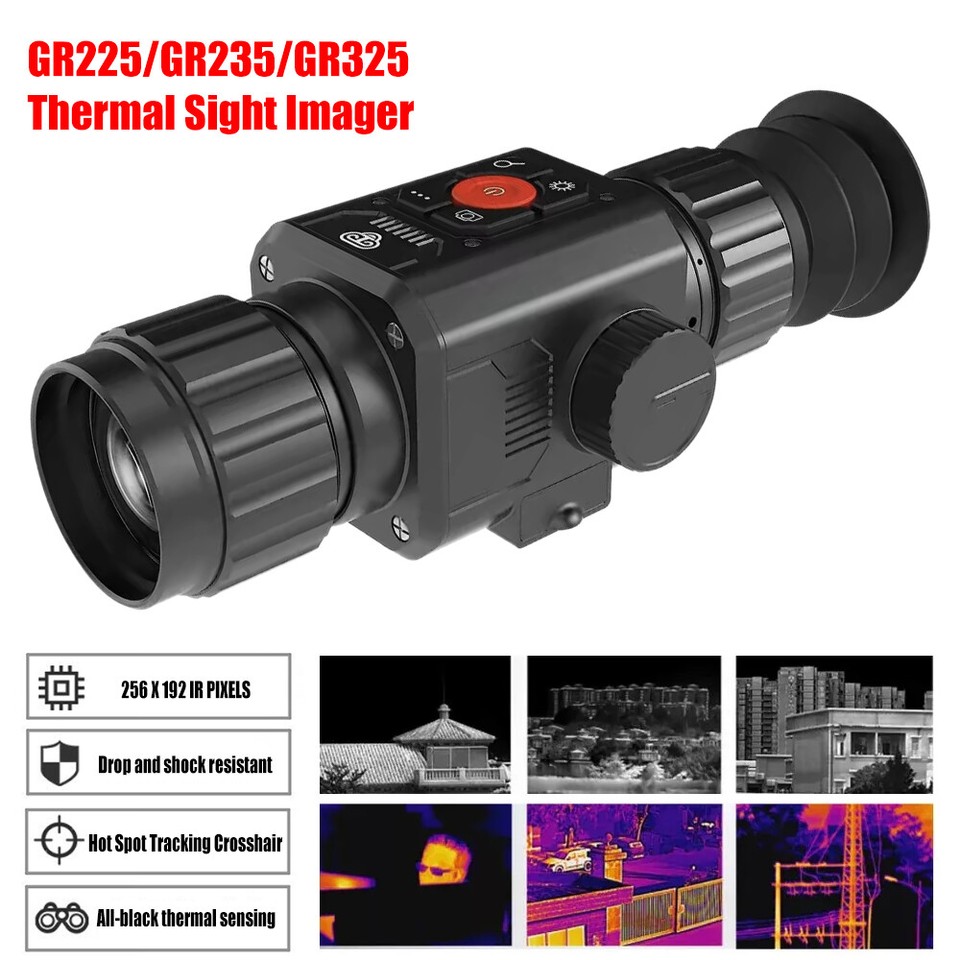Thermal Night Vision 25-35mm Long Range Telescope Thermal For Hunting ...