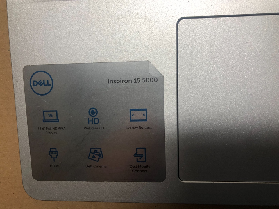 Dell Inspiron 5593 Keyboard Palmrest Touchpad V5JHC 0V5JHC | eBay