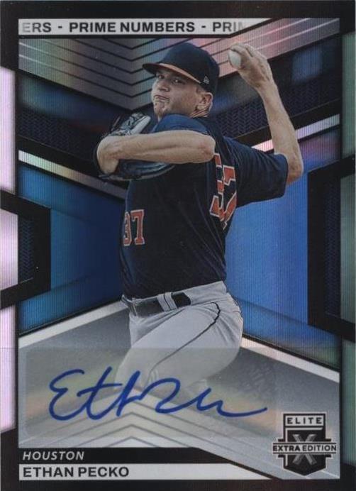 2023 Panini Elite Extra Edition - Ethan Pecko #20 Prime Numbers B ...