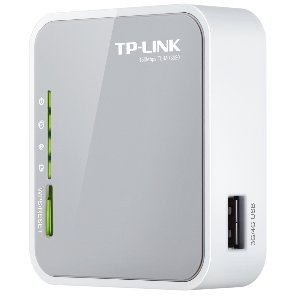 TP-LINK TL-MR3020 V3 Portable 3G 4G USB Modem Wireless N WiFi 300Mbps ...