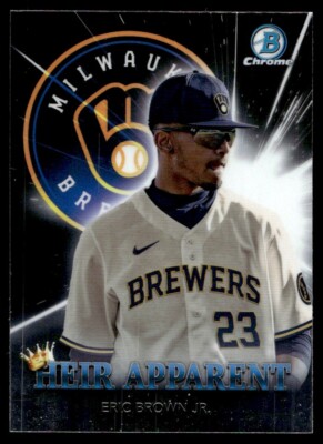 2022 Bowman Draft Baseball Heir Apparent Eric Brown Jr. Rookie G61 #HA ...
