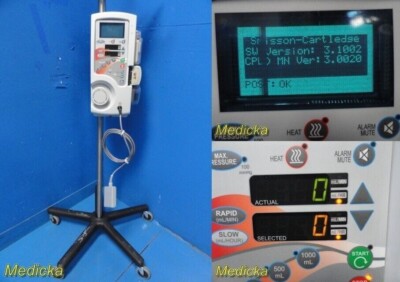 2015 Thermacor 1200 Model TIS-1200 Rapid Infuser W/ Foot Control, Stand ...