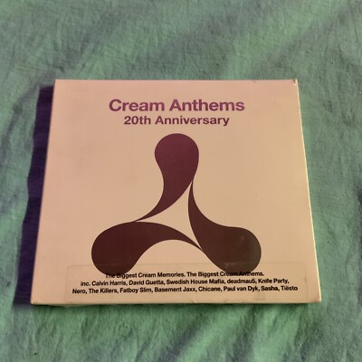 VARIOUS ARTISTS - CREAM ANTHEMS 20TH ANNIVERSARY NEW CD 885012015620 ...