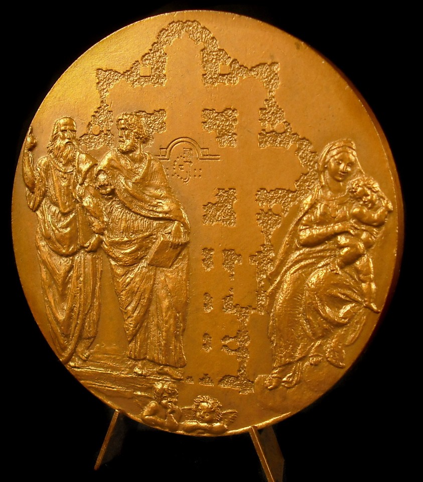 Medal Painter Raphael Raffaello Sanzio Santi Da Urbino Chapel Sistine ...