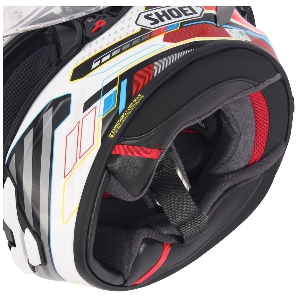 SHOEI X-Fifteen PROXY TC-10 WHITE/RED SHOEI X15 Box Official Size L/XL ...